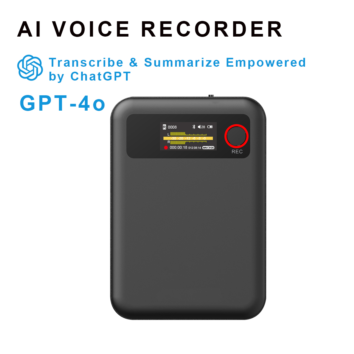 AI录音机|Voice Recorder|ProductCenter - aomago,kinghal